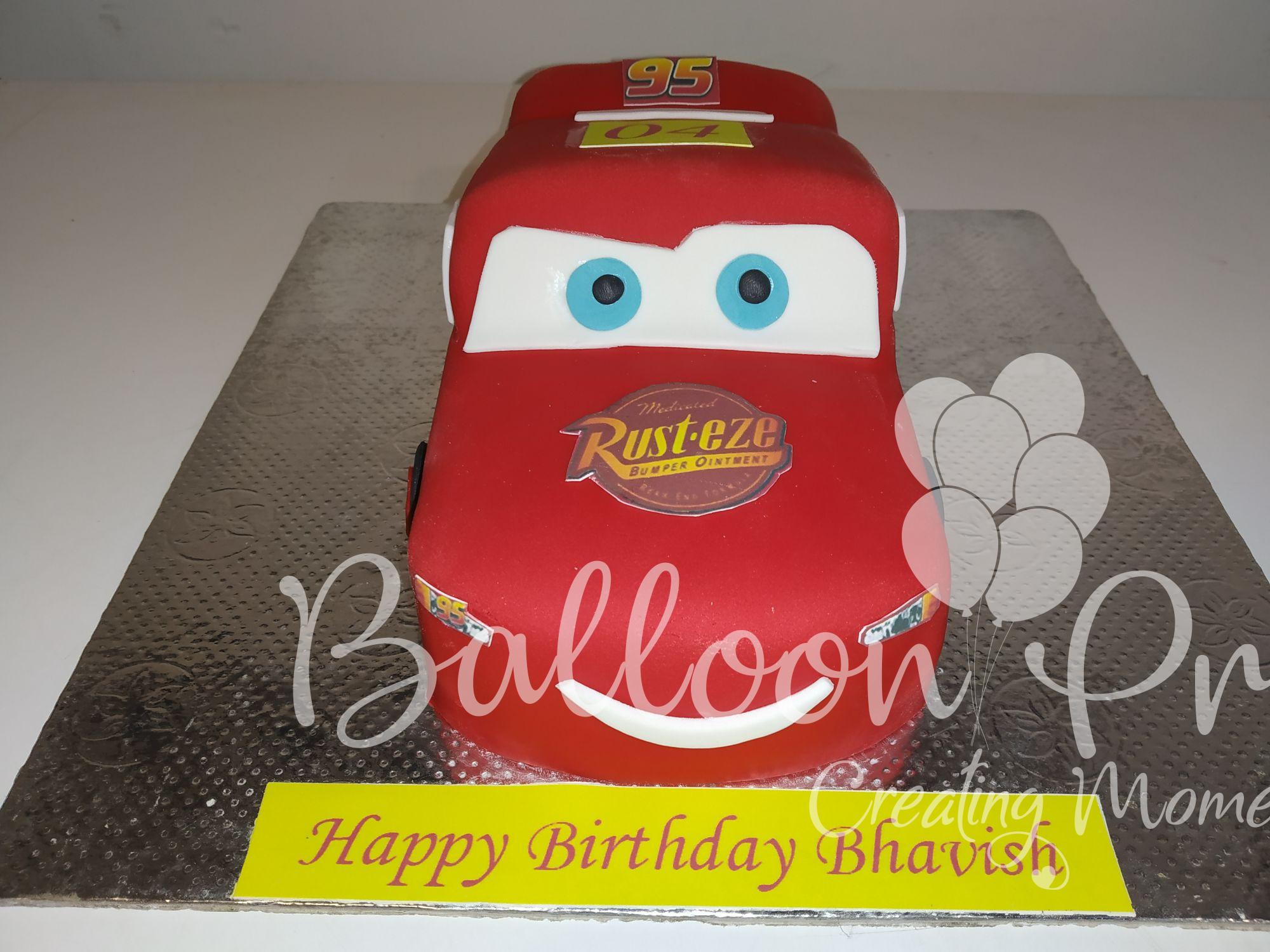 Carz Theme Cake Bangalore | Upto 50% Off - Balloon Pro